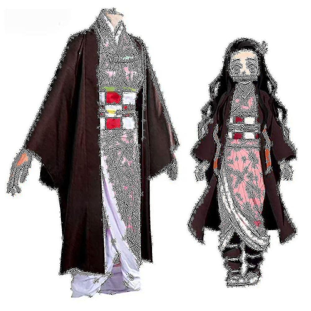 2023-demon Slayer Brother And Sister Kamado Nezuko Cosplay Costume ...