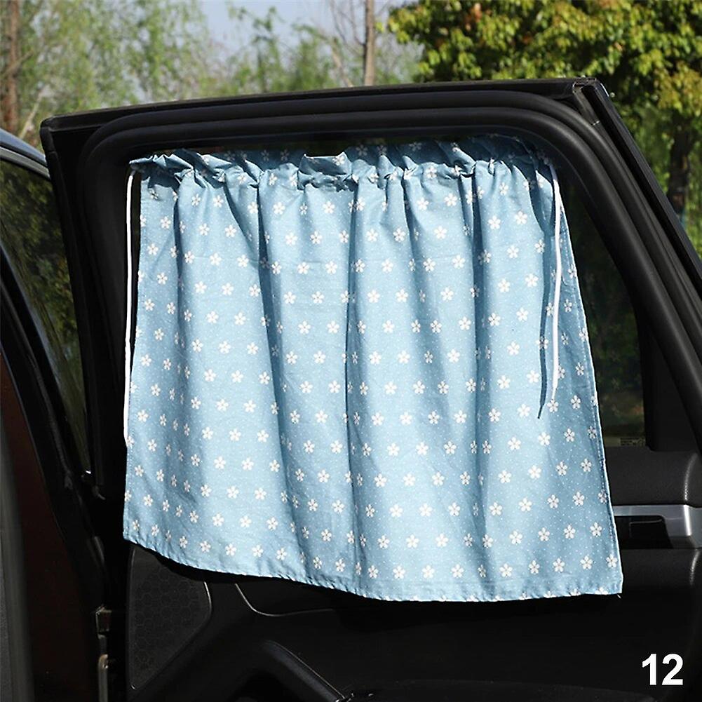 Suction Cup Car Window Curtain Sunshade Cartoon Universal Side Window ...