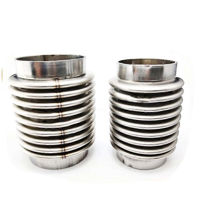 38 45 51 57 63 76 89 mm Stainless Exhaust Flexible Pipe Bellow Double ...