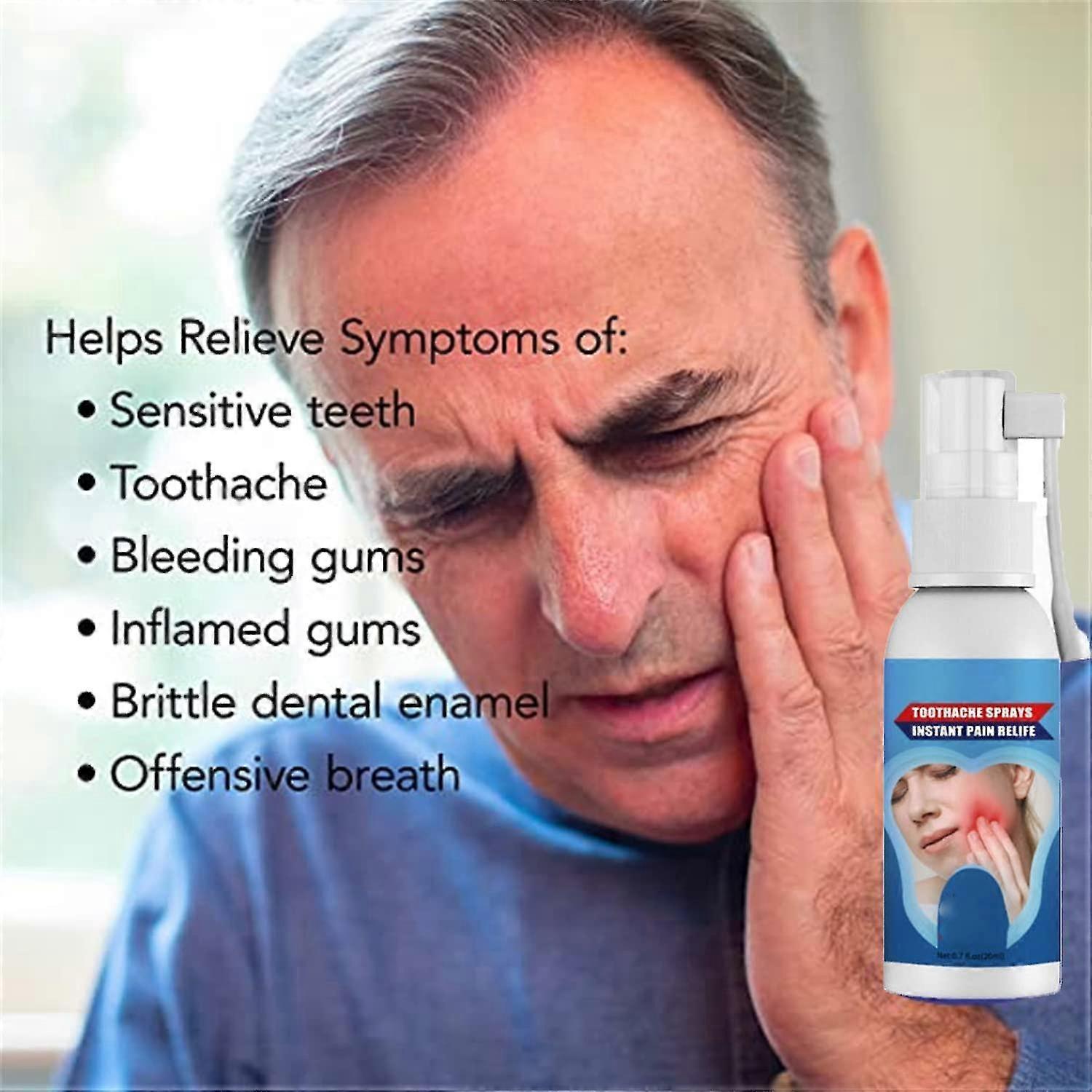 Remedies Teeth & Gums Spray, Instant Teeth Treatment Relief Toothache ...