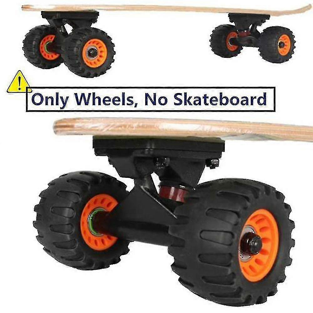 All Terrain Off Road Skateboard Longboard Wheels Road Damping Wheel ...