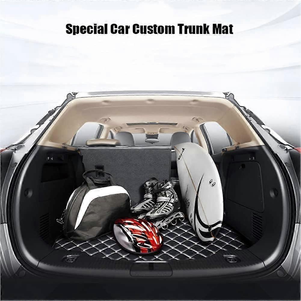 BeautifulCar Leather Boot Liner for Hyundai TUCSON Plug-in Hybrid N ...