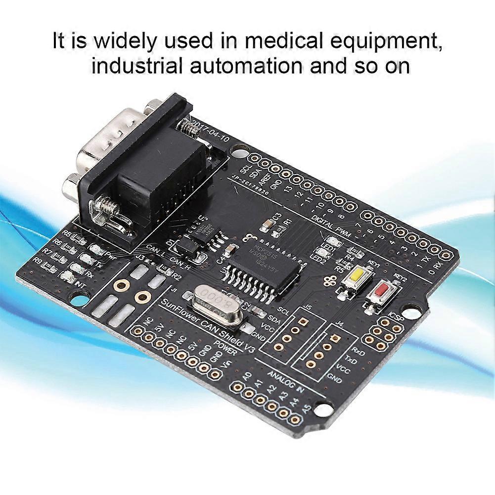 CAN Bus Shield MCP2515 Expansion Board High-Speed CAN Communication ...