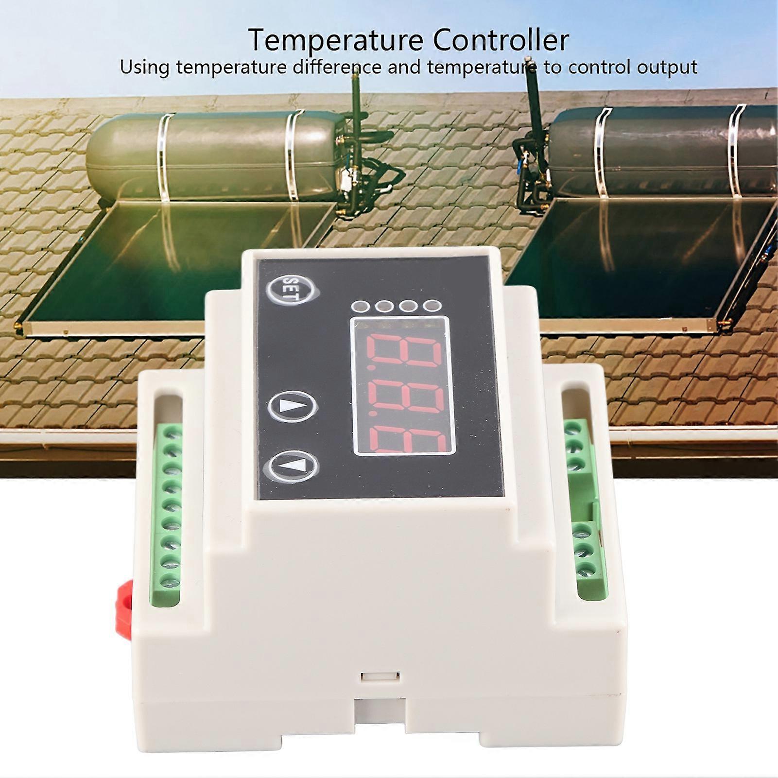 EW802 AC220V Digital Solar Water Heater Thermostat Temperature Controller Accessory | Fruugo UK