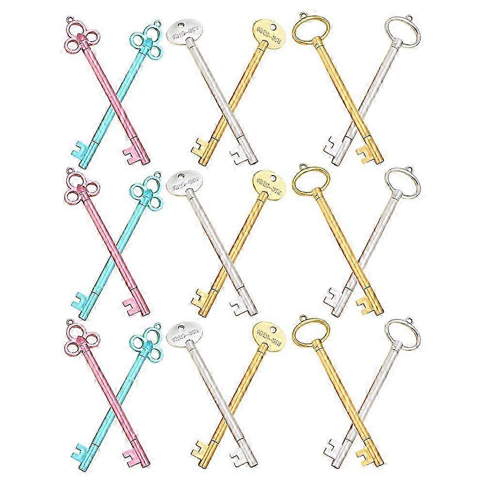 18Pcs Novelty Key Shaped Sign Pens Smooth Writing Pens Student ...