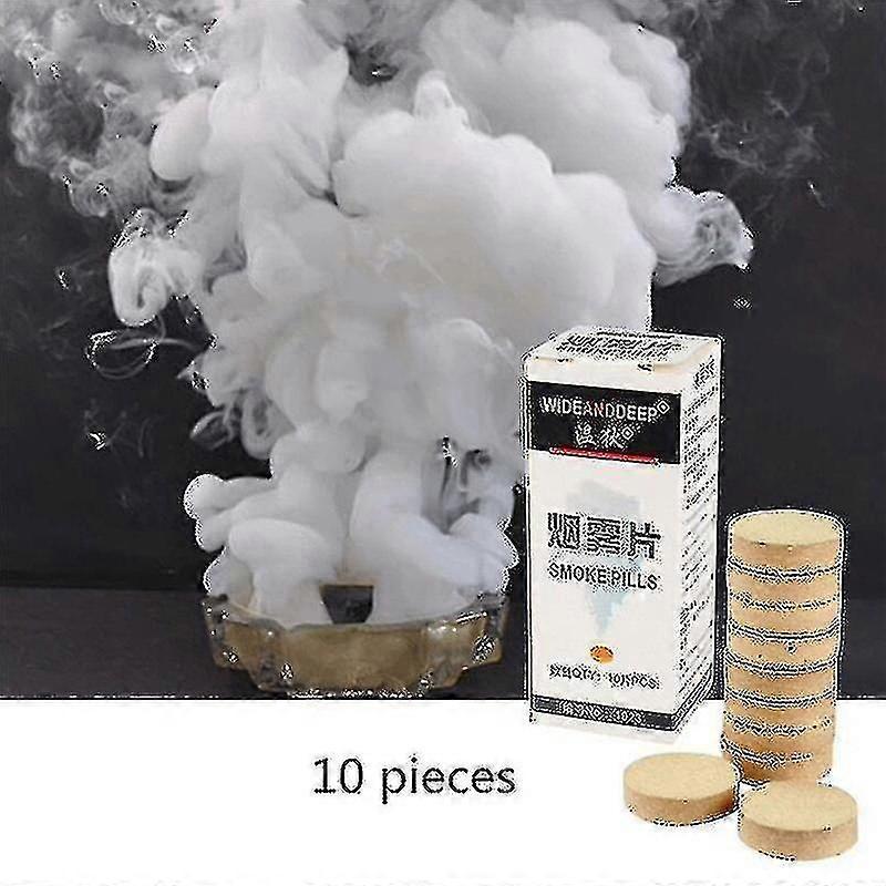 50 Smoke Ball Wedding White Smoke Cake Halloween Smoke Bomb Props Party ...