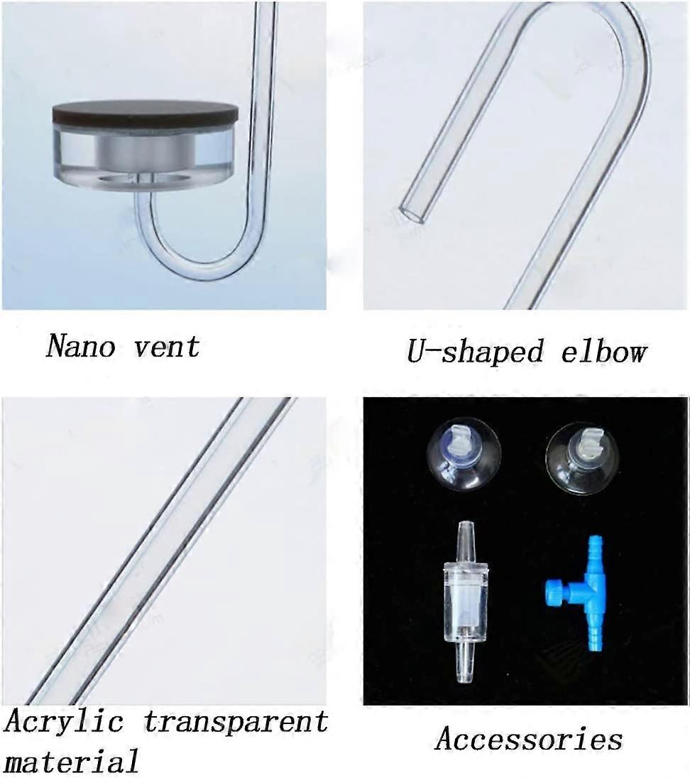 Aquarium Air Stone Diffuser for Ultra High Dissolved Oxygen, Aquarium ...
