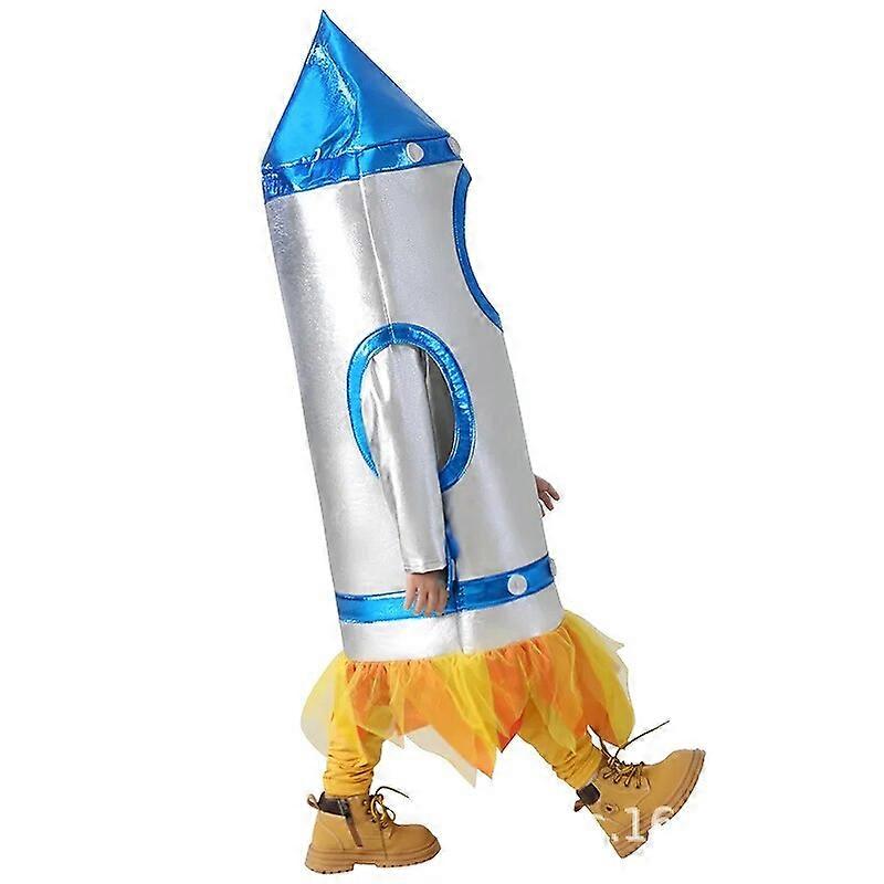 Unisex Kids Children Boys Girls Rocket Rocketship Costume Spaceship ...