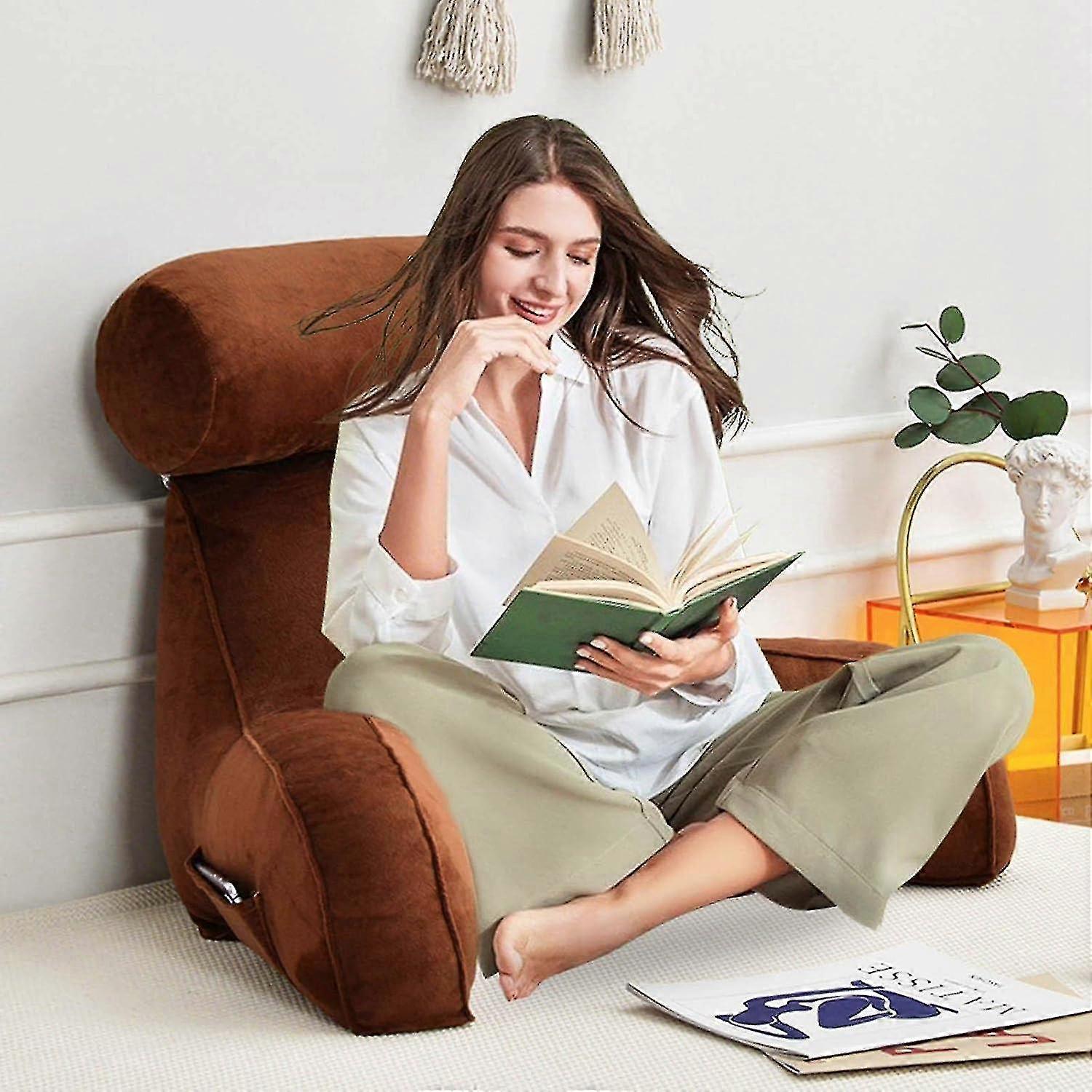 Reading Pillow, Backrest Pillow,back Rest Pillow For Sitting In Bed ...