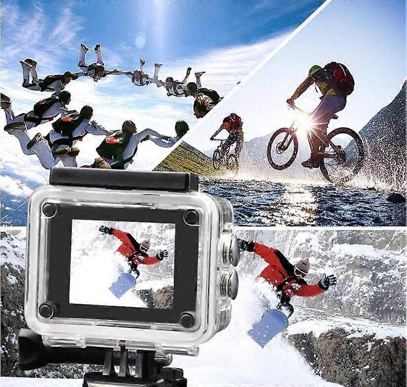 4k Wifi Ultra Hd Sport Camera, Waterproof 40m 170wide-angle 2.0'' Lcd ...