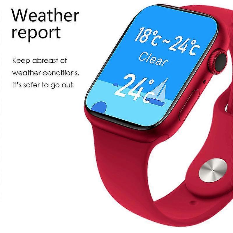 Ak76 Smart Watch 1.75inch Bluetooth Call Heart Rate Monitor Remote Camera Sports Bracelet - Blue ...