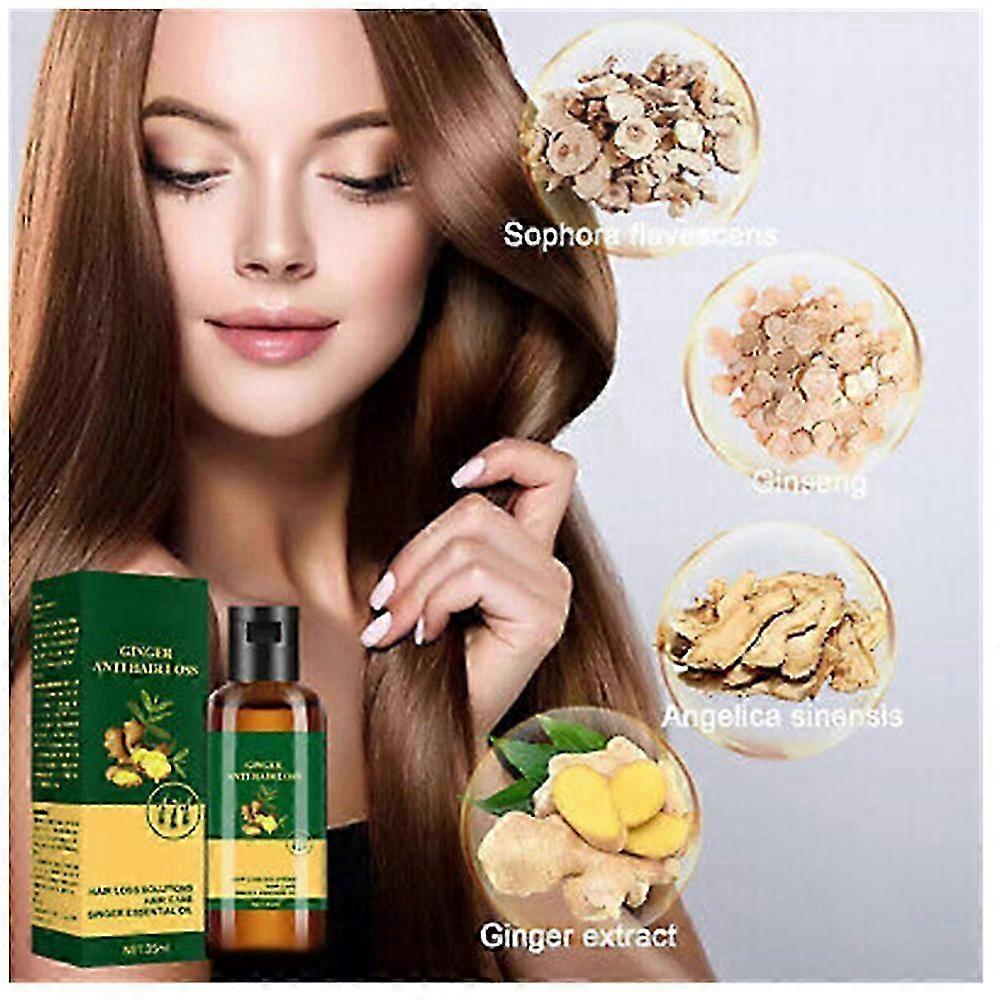 Ginger Anti Hair Loss, Ginger Anti Hair Loss 7 Days Oil | Fruugo UK