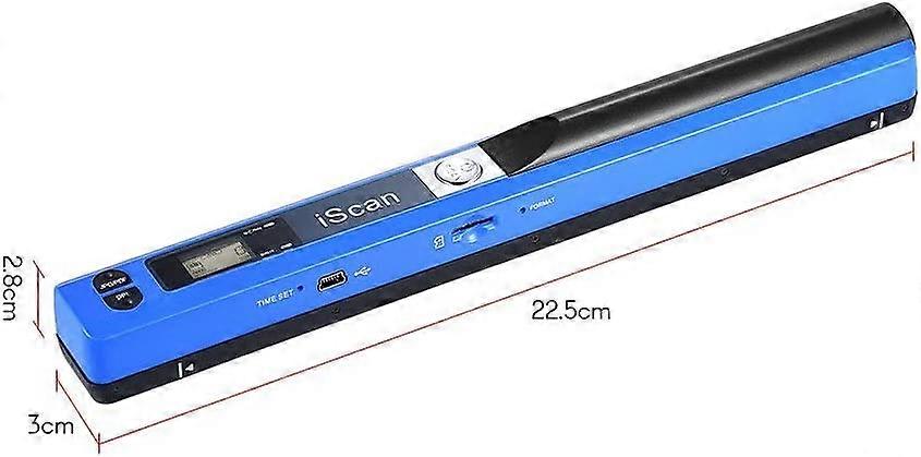 iScan Portable Pocket Document Scanner, 900DPI USB Portable Image ...