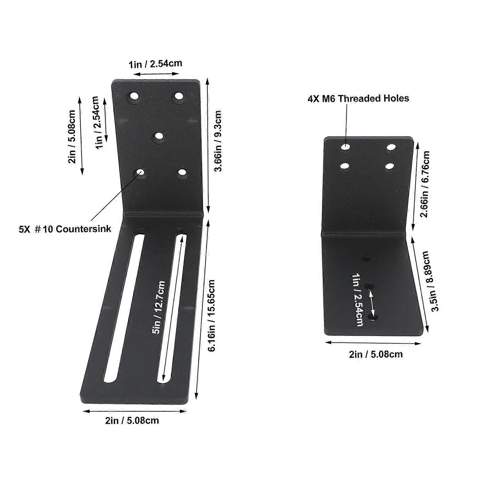 Adjustable Door Barricade Brackets Heavy Duty Drop Open Bar Holder ...