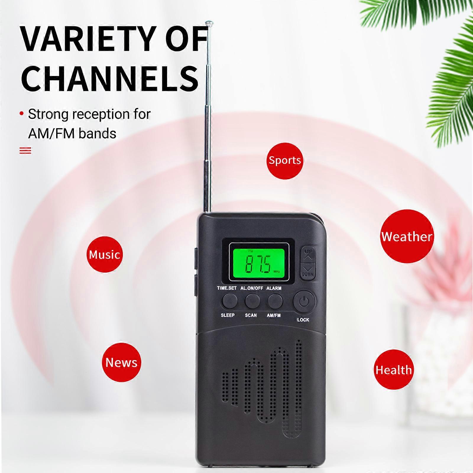 High Volumes FM AM Radio With Telescopic Antennas Small Size Strong ...