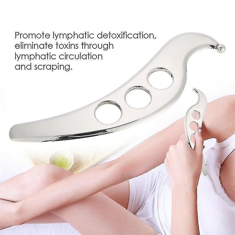 Stainless Steel Gua Sha Tool Manual Scraping Massager Physical Therapy ...