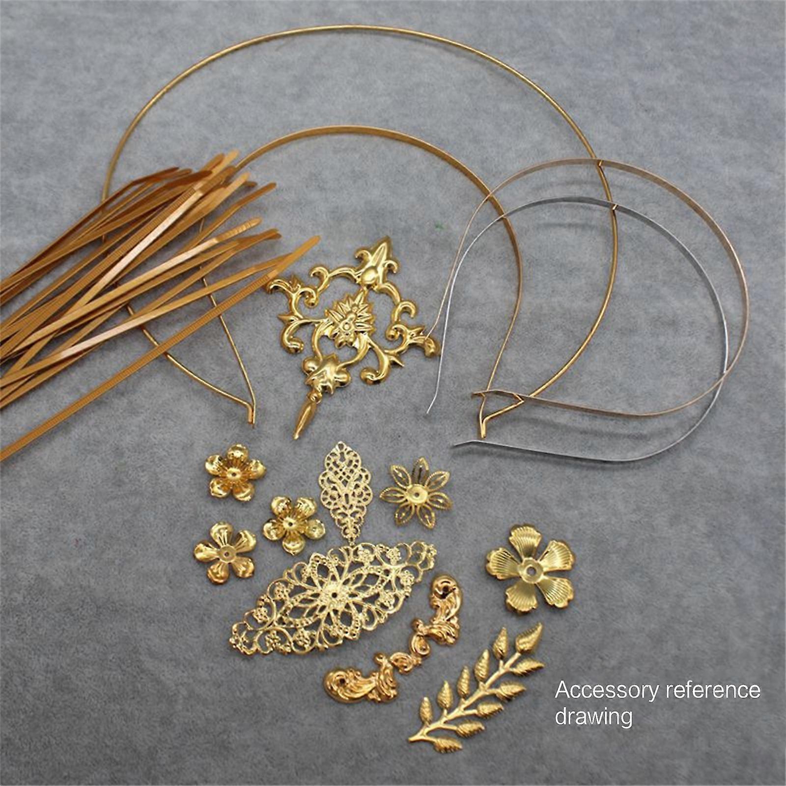 DIY Crystal Headband Princess Headpieces Pageant Prom Party Props Aura ...