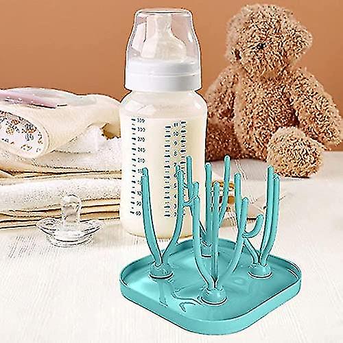 1pc Bottle Drip Tree. Foldable Baby Bottle Dryer. Bottle Rack. Foldable ...