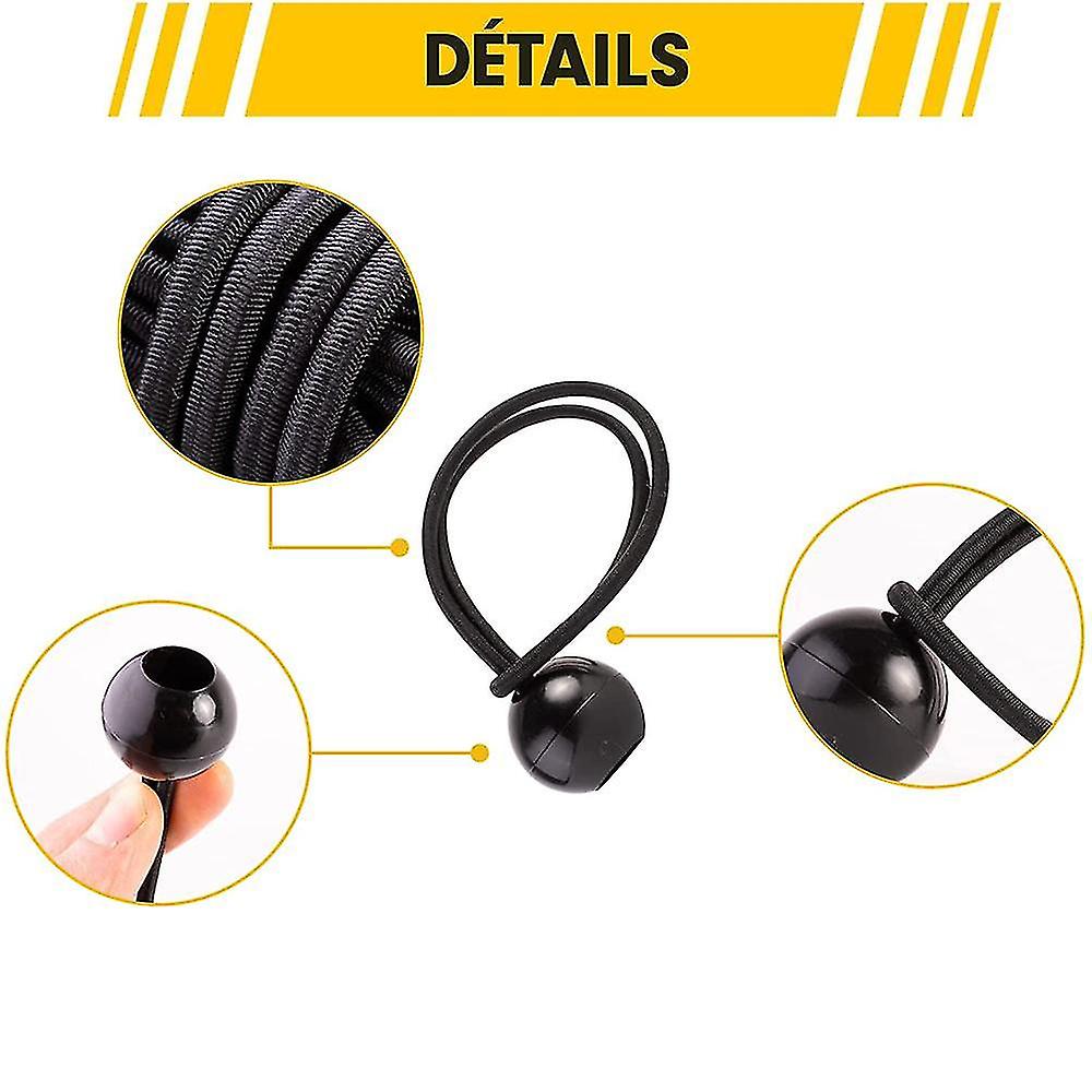 Starlight-bungee Cords With Balls - 25 X 20cm Pack Universal Bungee ...