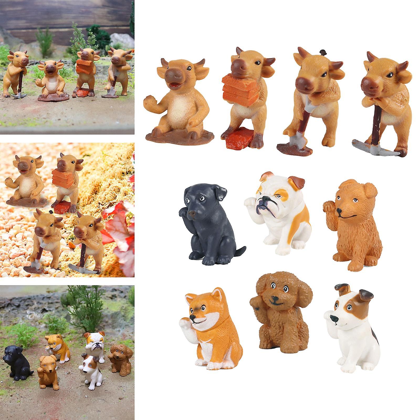 Animals Model Ornaments for Layout Scenario Sand Table Fairy Garden ...