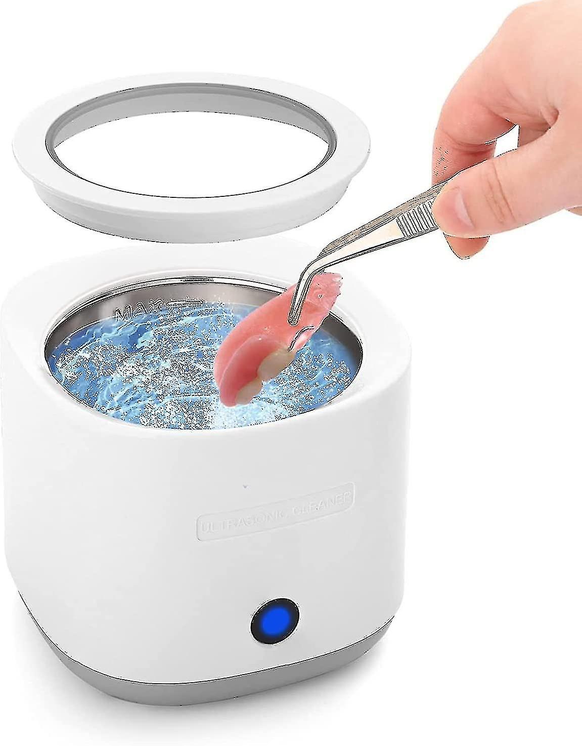 Ultrasonic Cleaner For Dentures, Retainer, Mouth Guard, Aligner ...