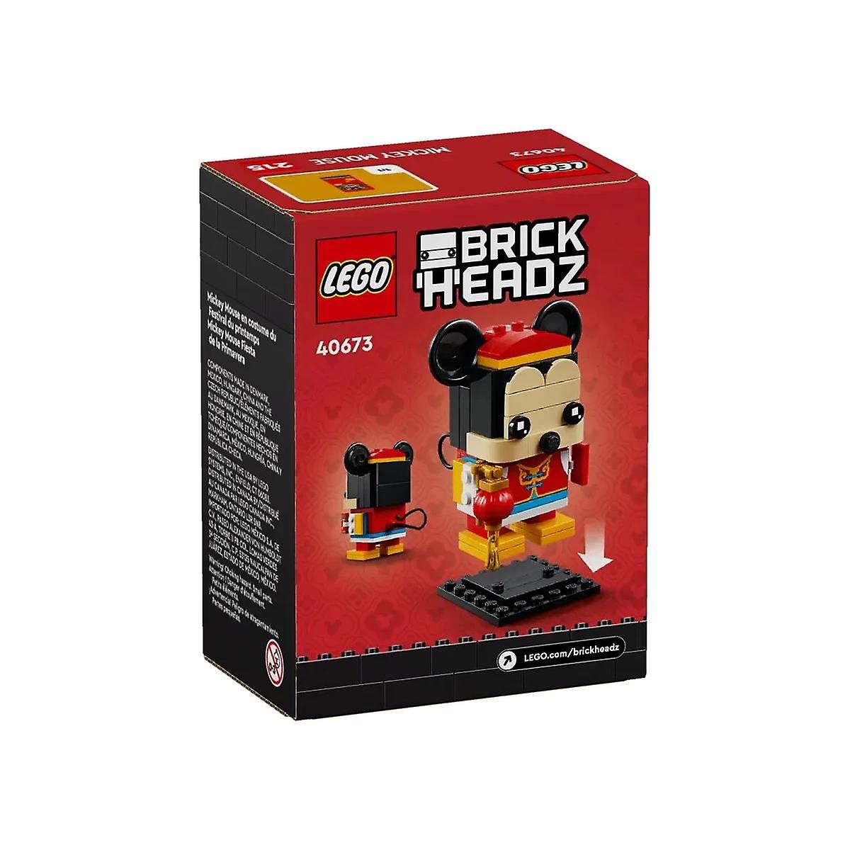 LEGO Disney Brickheadz Spring Festival Mickey Mouse 40673 | Fruugo UK