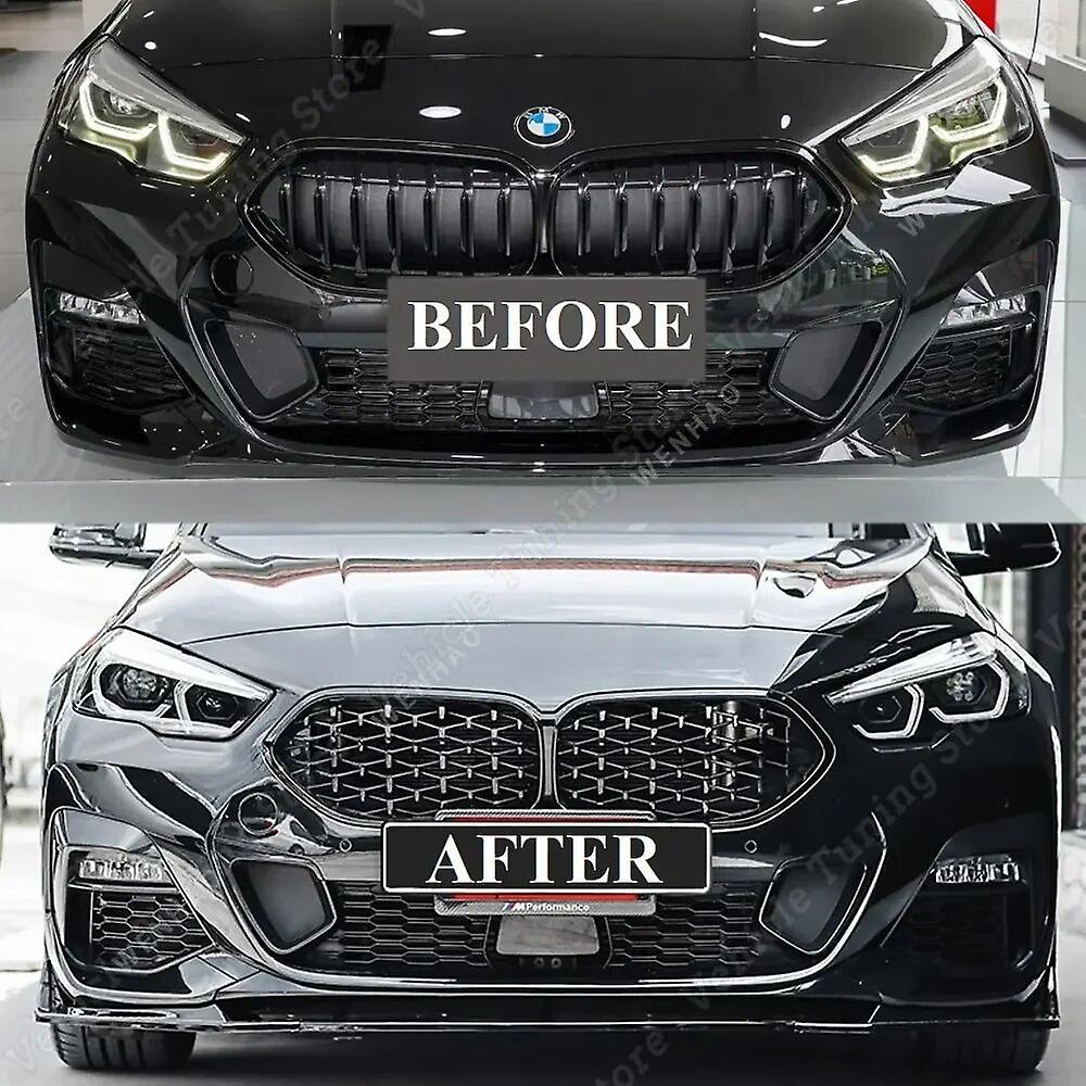 For Bmw F44 Front Bumper Lip Splitter Spoiler Diffuser Body Kit 2 ...