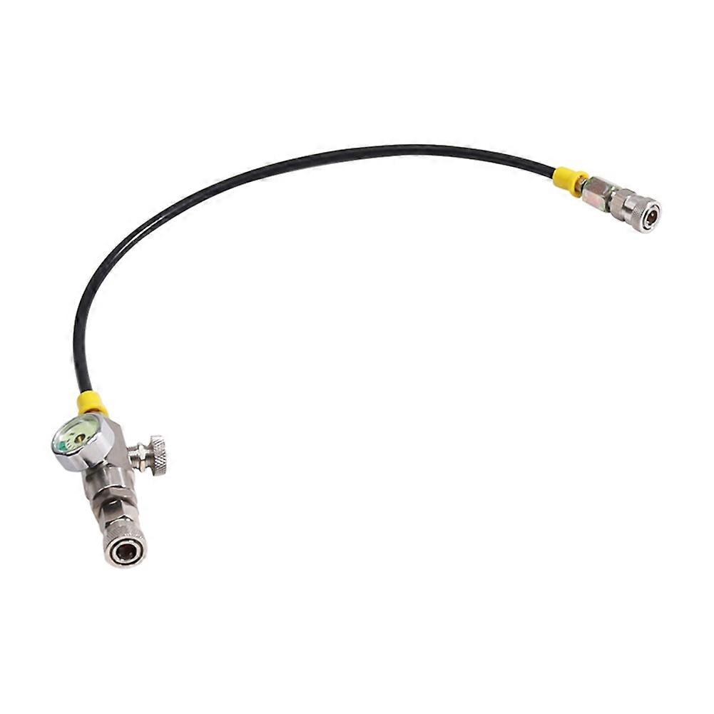 10Inch PCP Air Filling Adapter Escape Valves Quick Connect/Plug ...