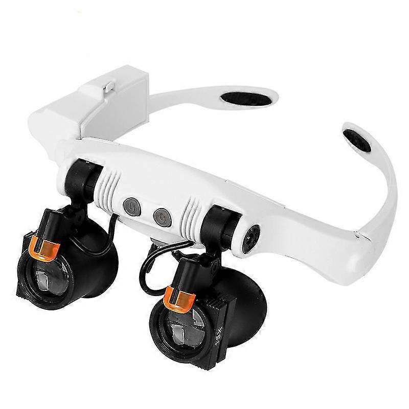 3x 4x 5x 6x 7x 10x 15x Led Magnifying Adjustable Head Magnifier Bracket ...