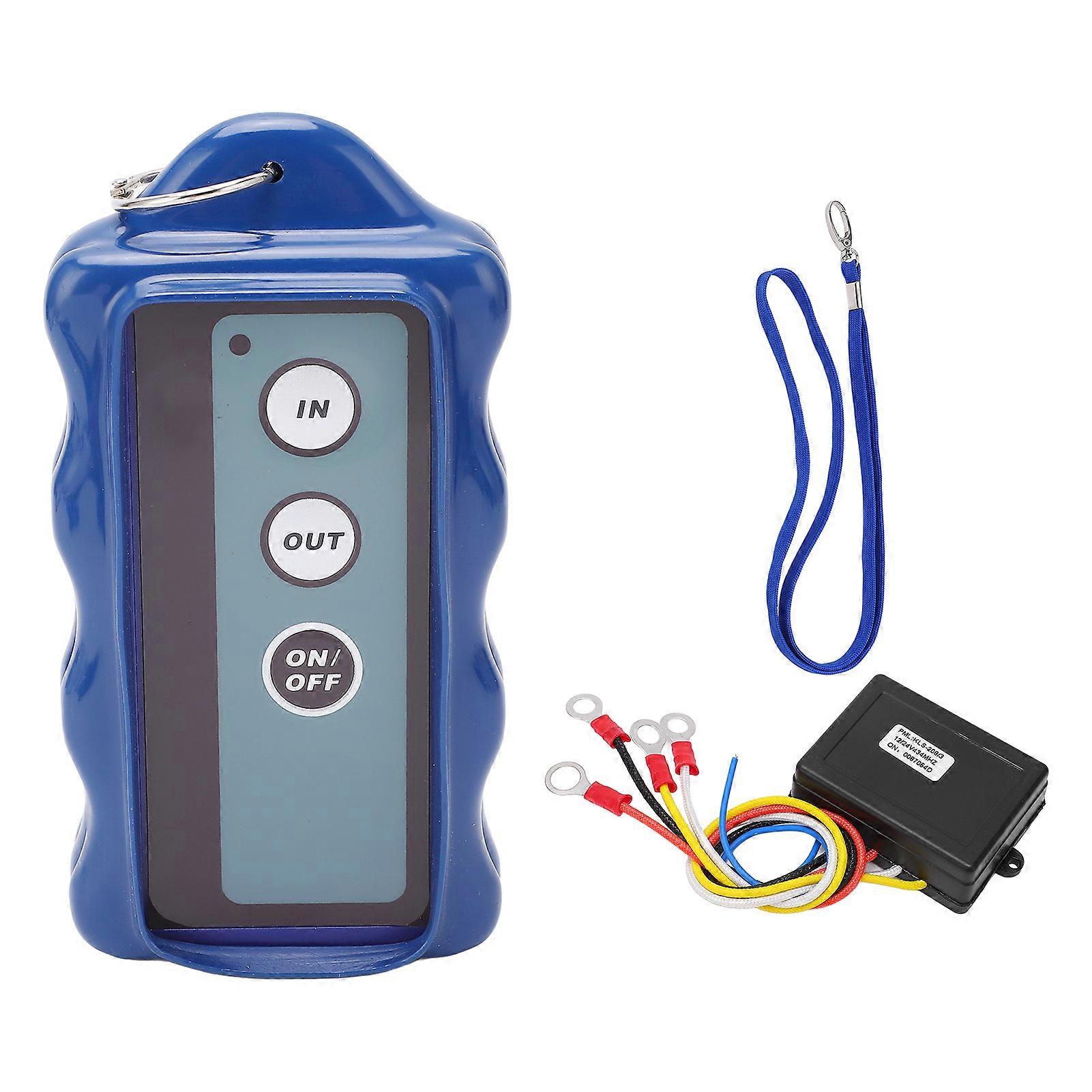 Universal Wireless Winch Remote Control Electric Winch Controller with ...
