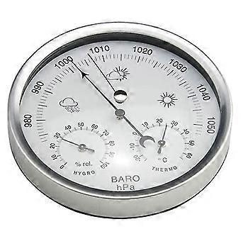 Analog Dial Barometer Weather Station With Thermometer Hygrometer ...
