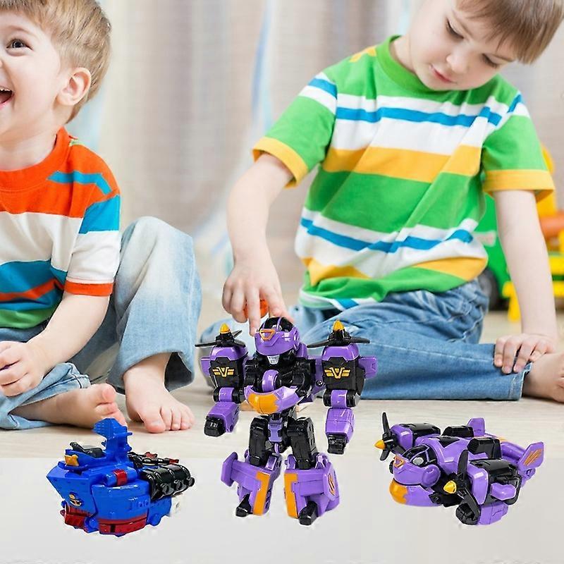 15cm Robot Transformer Toy Various Style Fast Fighter Aircraft Tractor ...