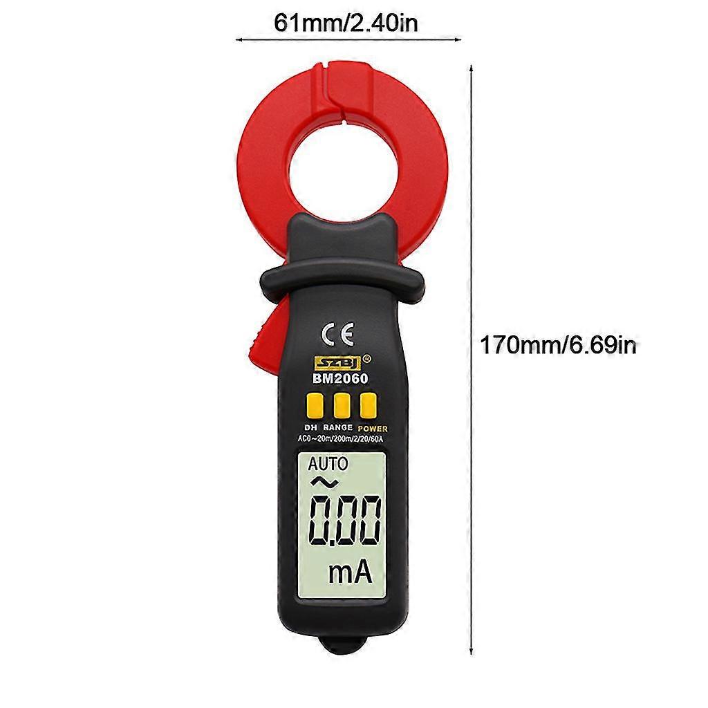 Wireless Leakage Current Clamp Meter Precision 0.01a Measuring Micro ...