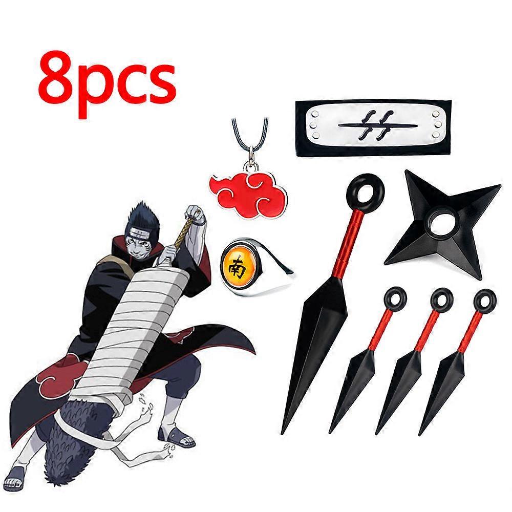 Christmas Halloween Kakashi Cosplay Accessories NARUTO Gloves Kunai ...