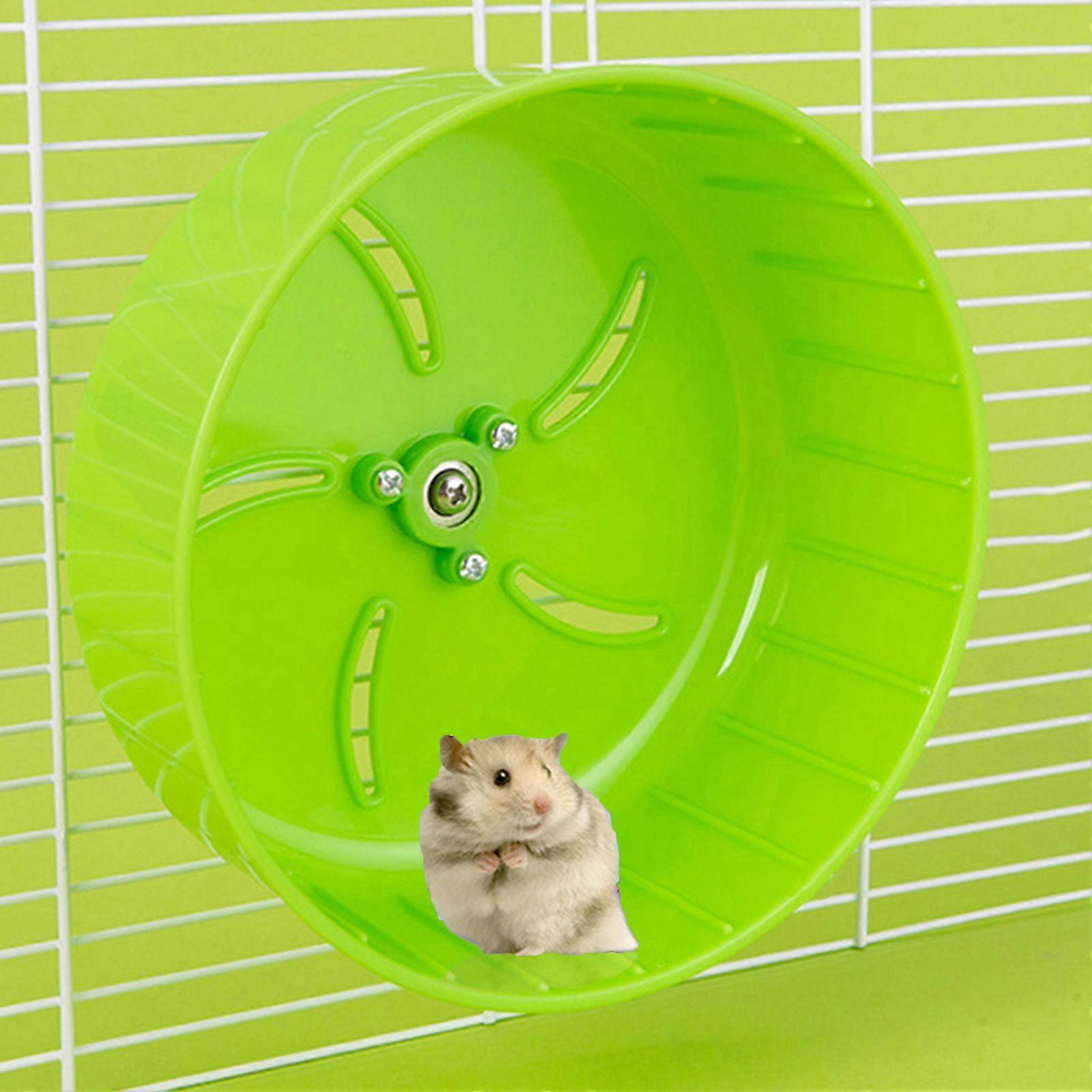 Hamster Wheel Silent Rotatory Hamster Exercise Wheel Smooth Guinea Pig ...