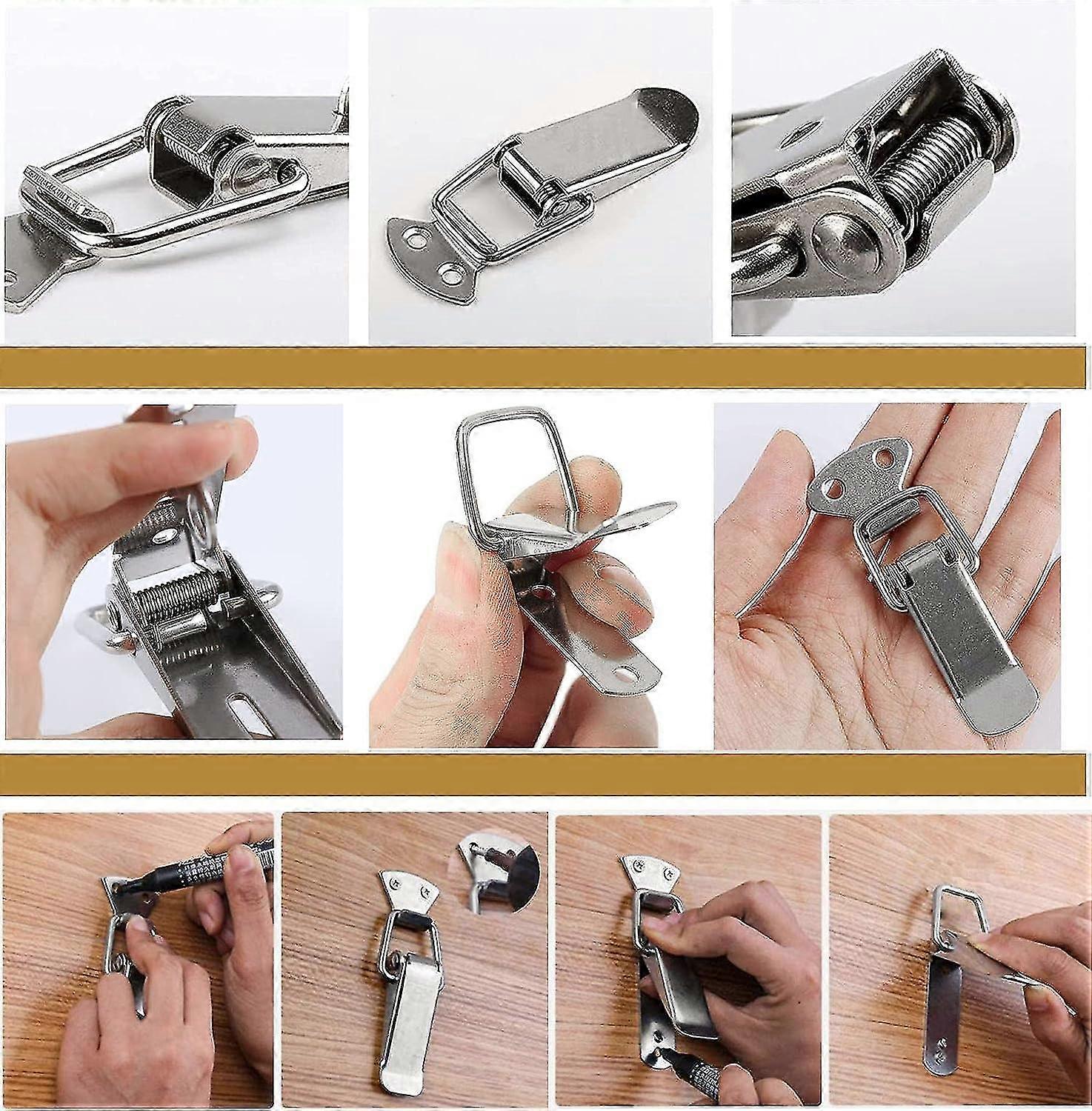 Stainless Steel Tension Clasp With Screws Lever Clasp, Spring Toggle ...