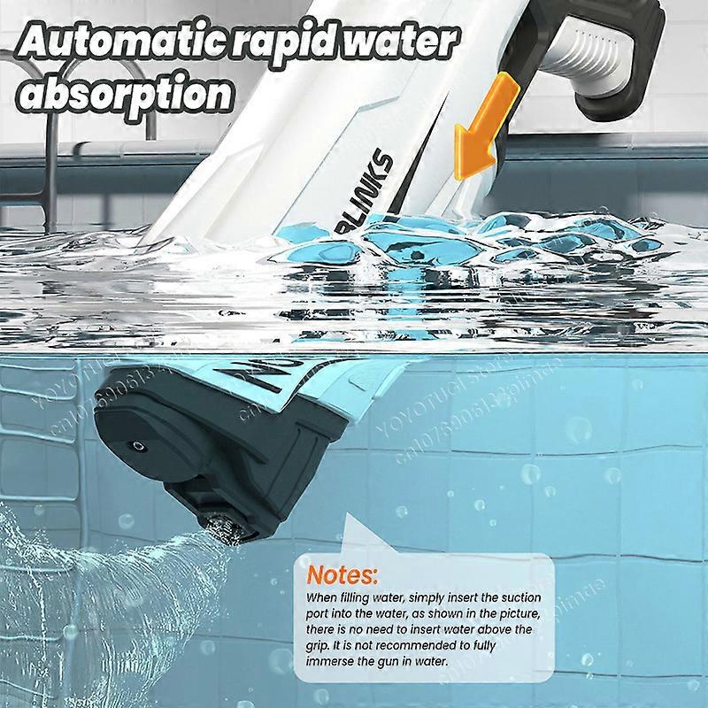 New Electric Water Gun Play Sprinkers Toys Fully Automatic Continuous ...