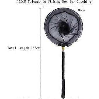 150cm Long Telescopic Handle Fishing Net, Durable Nylon Collapsible ...