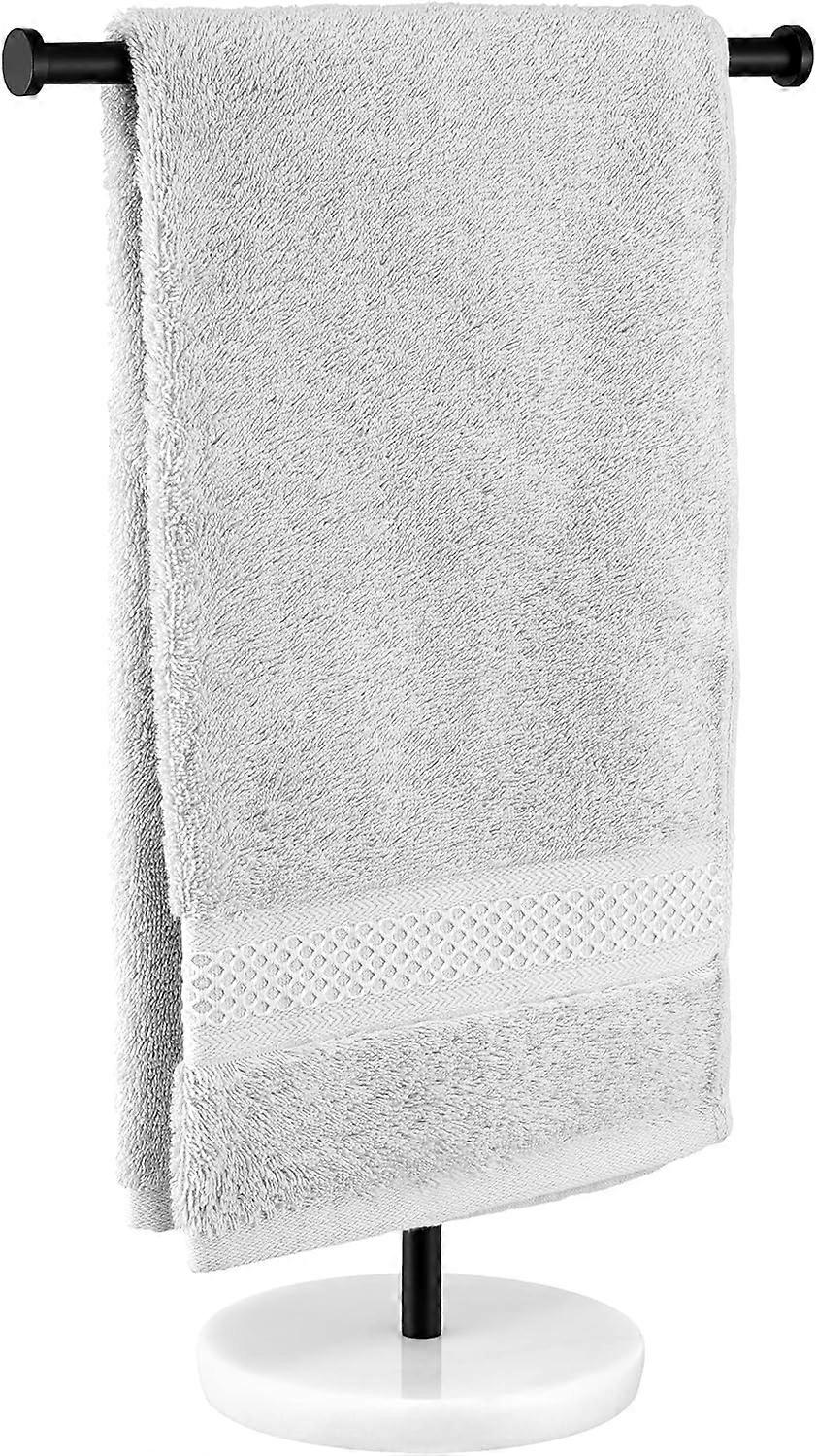 Hand Towel Stand Marble Base, Countertop Towel Stand 40.5CM Height, T ...