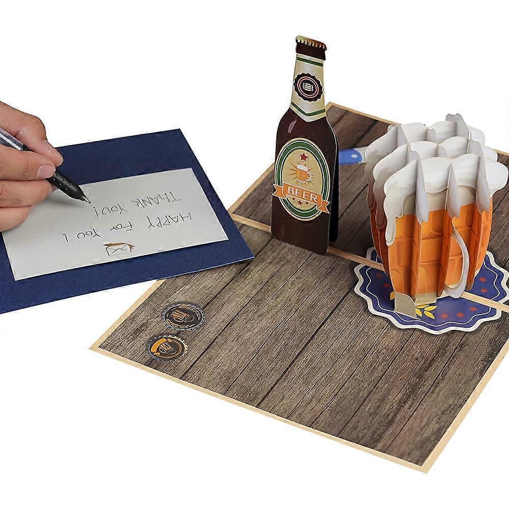 Happy Fathers Day Card - 3D Pop Up Fathers Day Card - Fathers Day Love ...