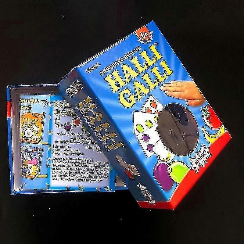 Full English Halli Galli Board Game Trading Skill Famaliy Party Game ...