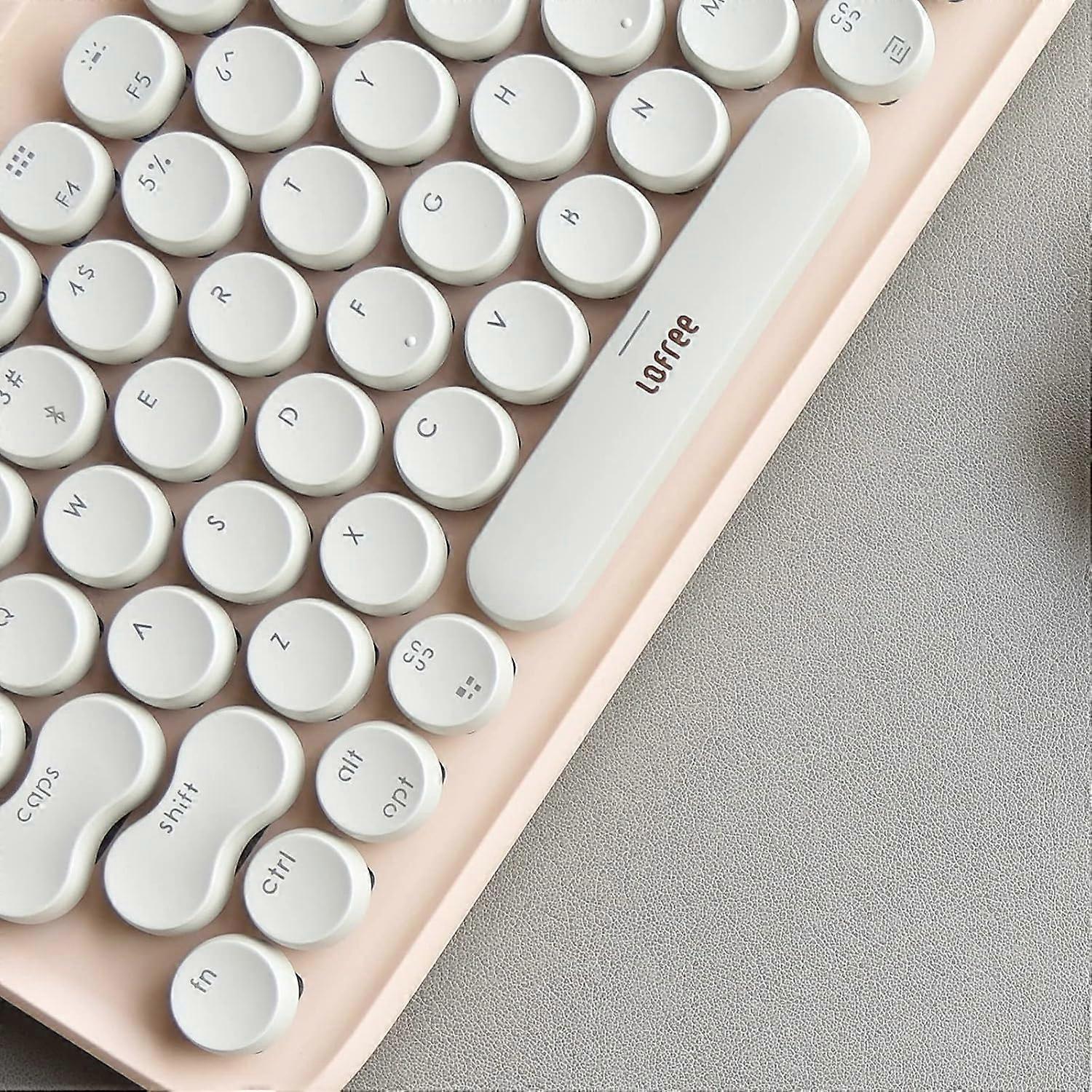 Wireless Mechanical Keyboard, Retro Typewriter Style With Crisp Tactile ...