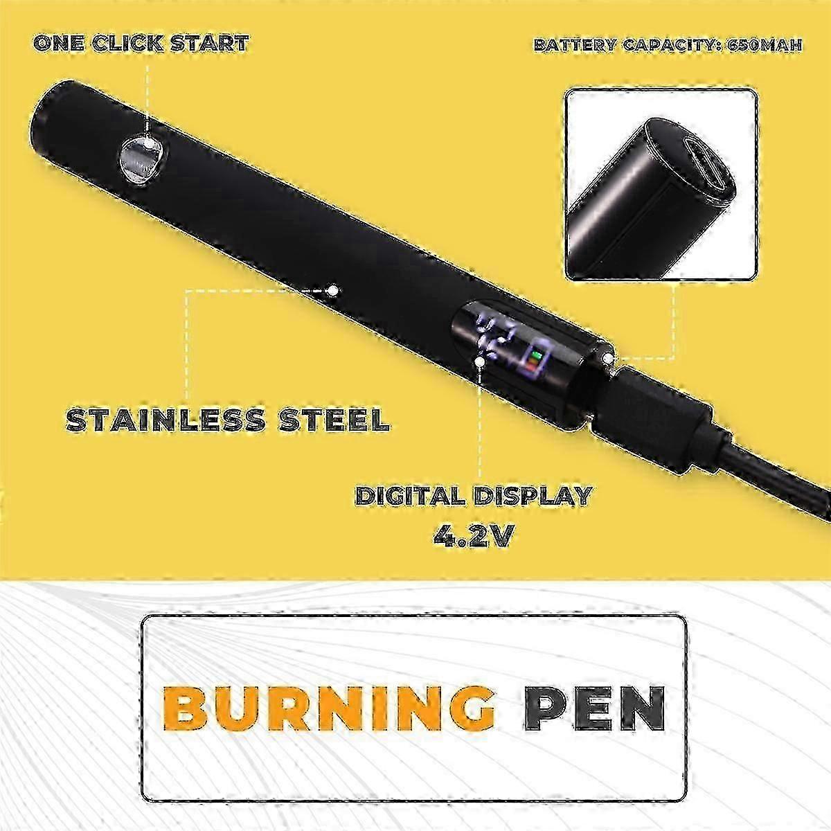 510 Thread Battery Cart Pen Headless Electric Soldering Iron with ...