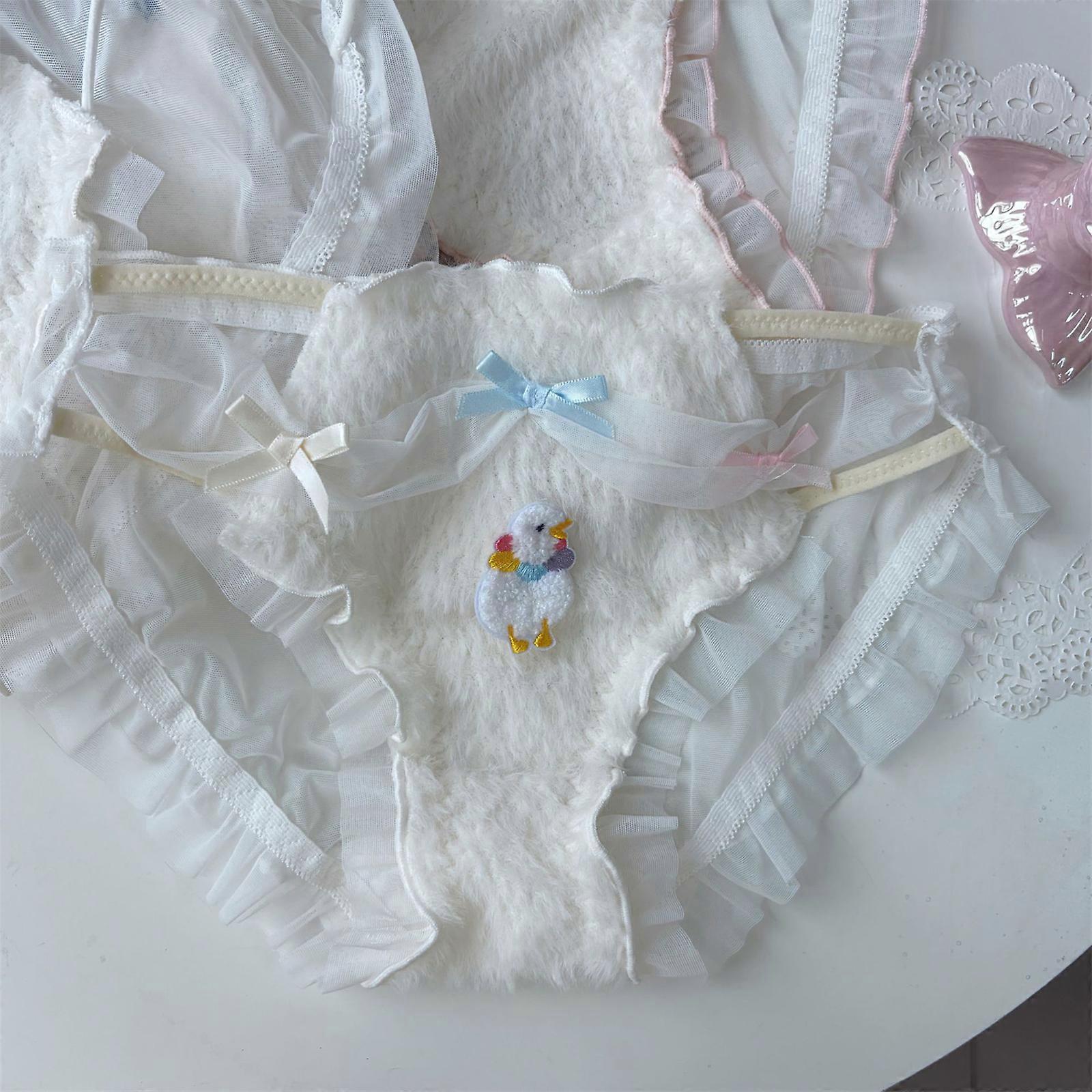 Funny Bear Underwear Faux Furs Panties Underpants Plush Lingerie ...