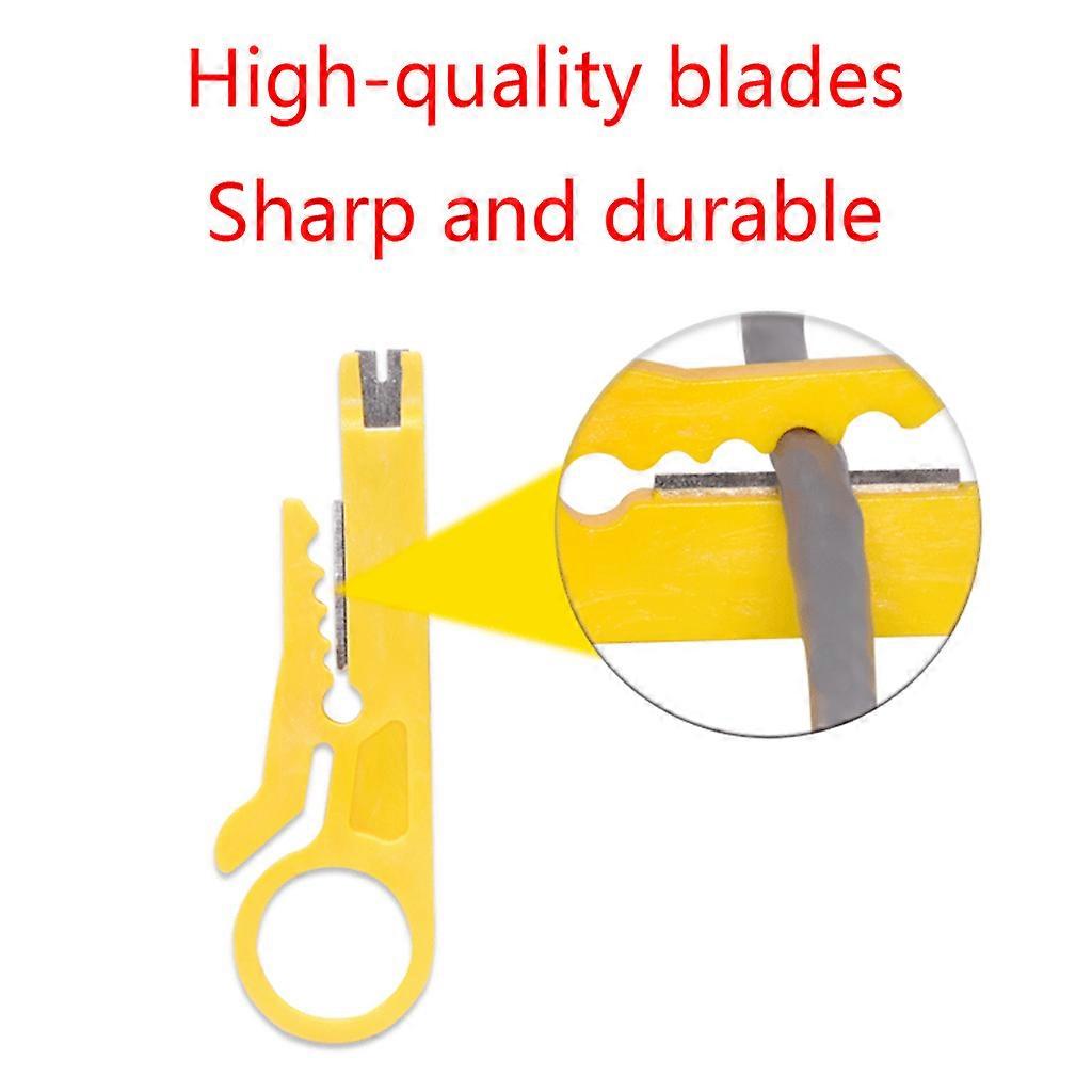 Mini Crimper Pliers Wire Stripper Knife Cable Stripping Useful Wire ...