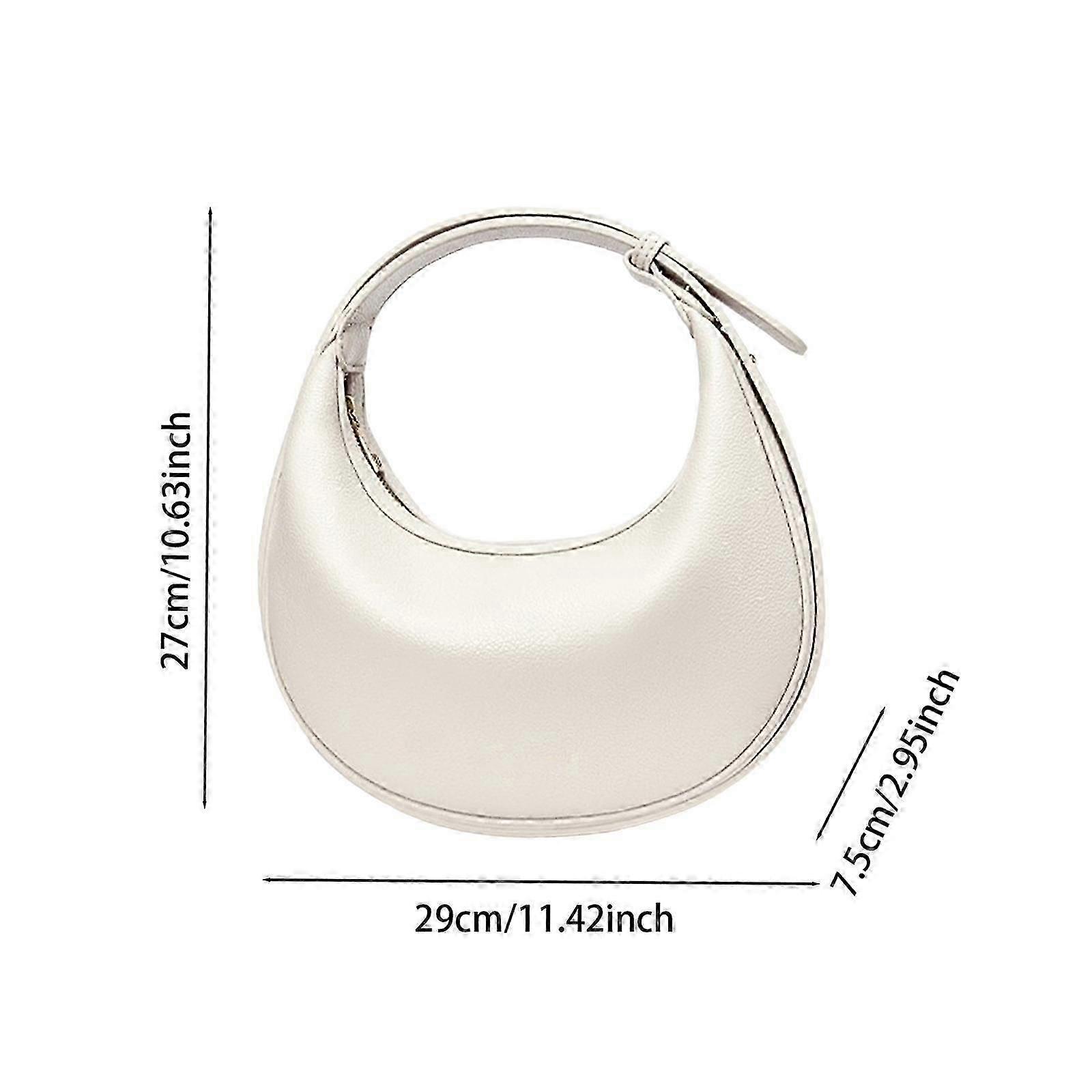 Shoulder Bag for Women Dumpling Bag Half Moon Bag Mini Purse for Travel ...