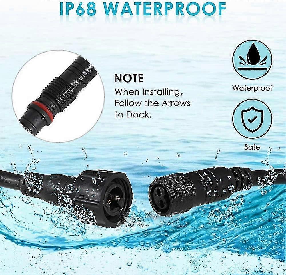 LED Submersible Flood Light, IP67 Waterproof RGB Underwater Light, 10W ...