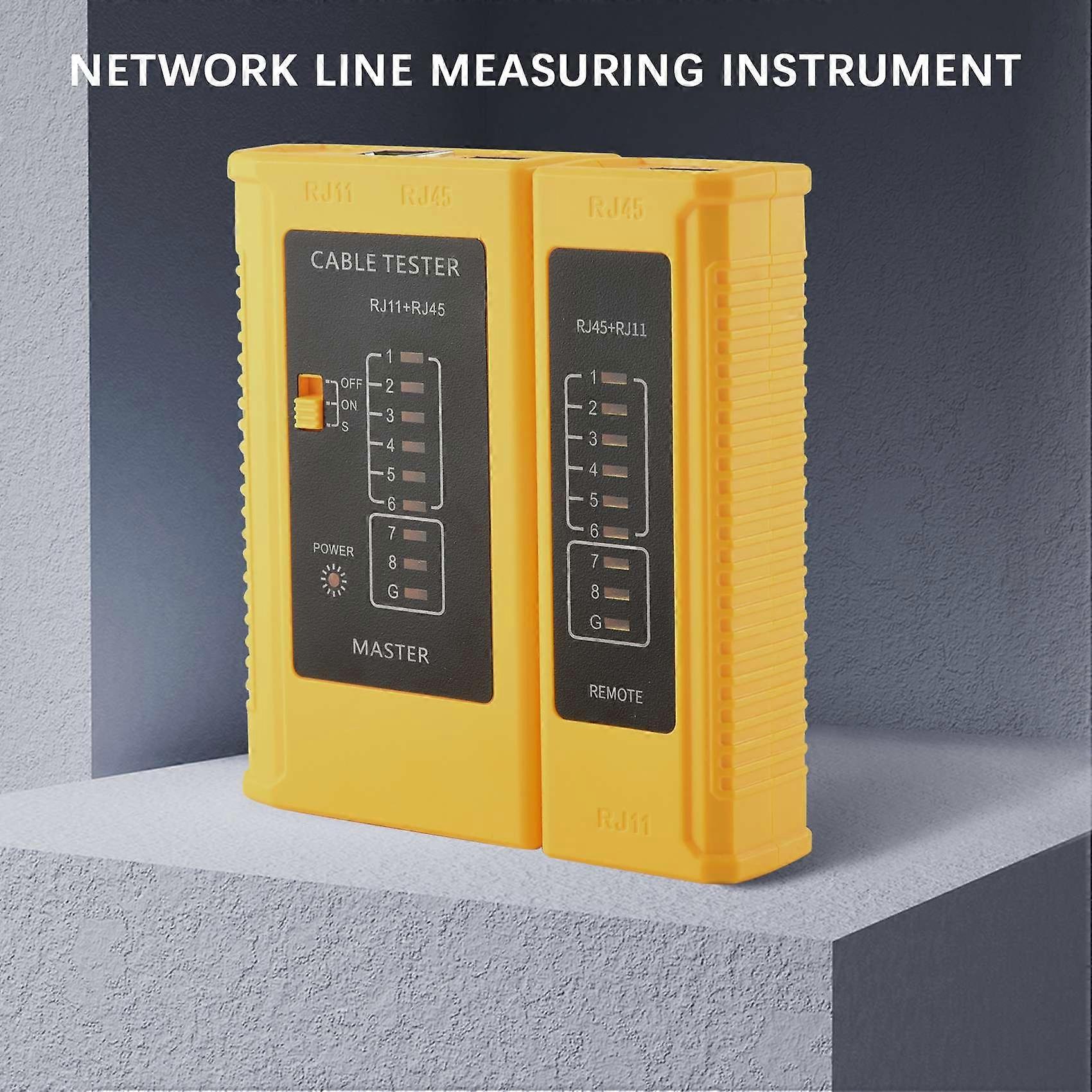 Network Cable Tester Test Tool RJ45 RJ11 RJ12 CAT5 CAT6 UTP USB LAN ...