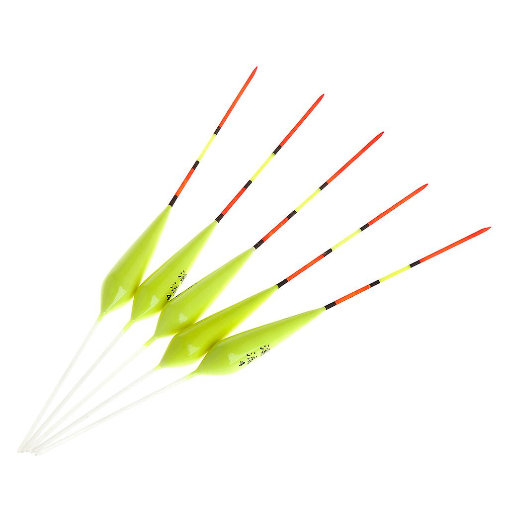 5 st/set Fiske float liten fisk isfiske karpör Fluorescerande grunt ...