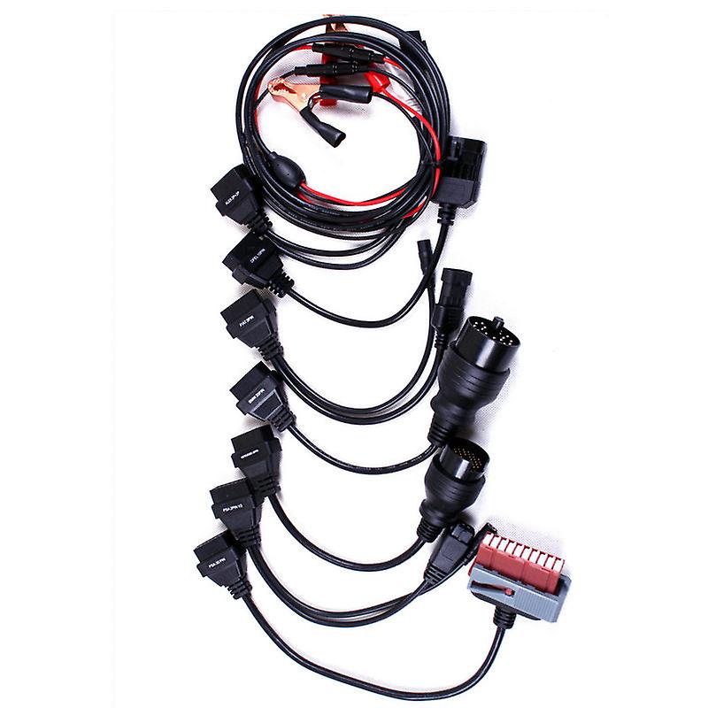 Obd2 cables full set 8pcs car cables for car for vd tcs cdp pro plus ...